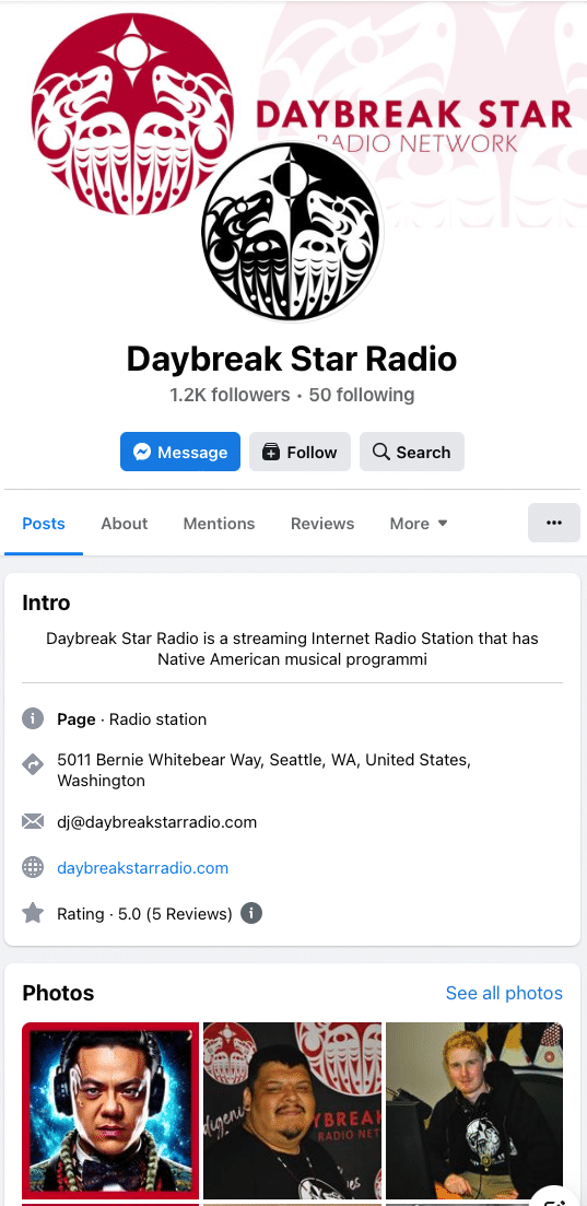 Daybreak Star Radio » United Indians of All Tribes Foundation ...