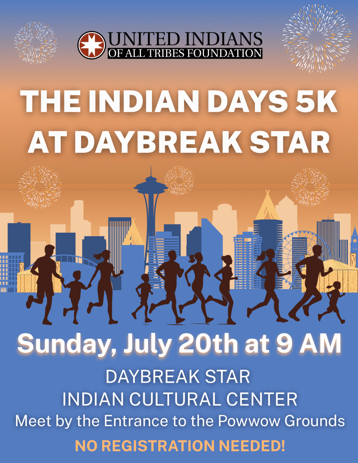 Indian Days 5k at Daybreak Star! » United Indians of All Tribes Foundation - Daybreak Star